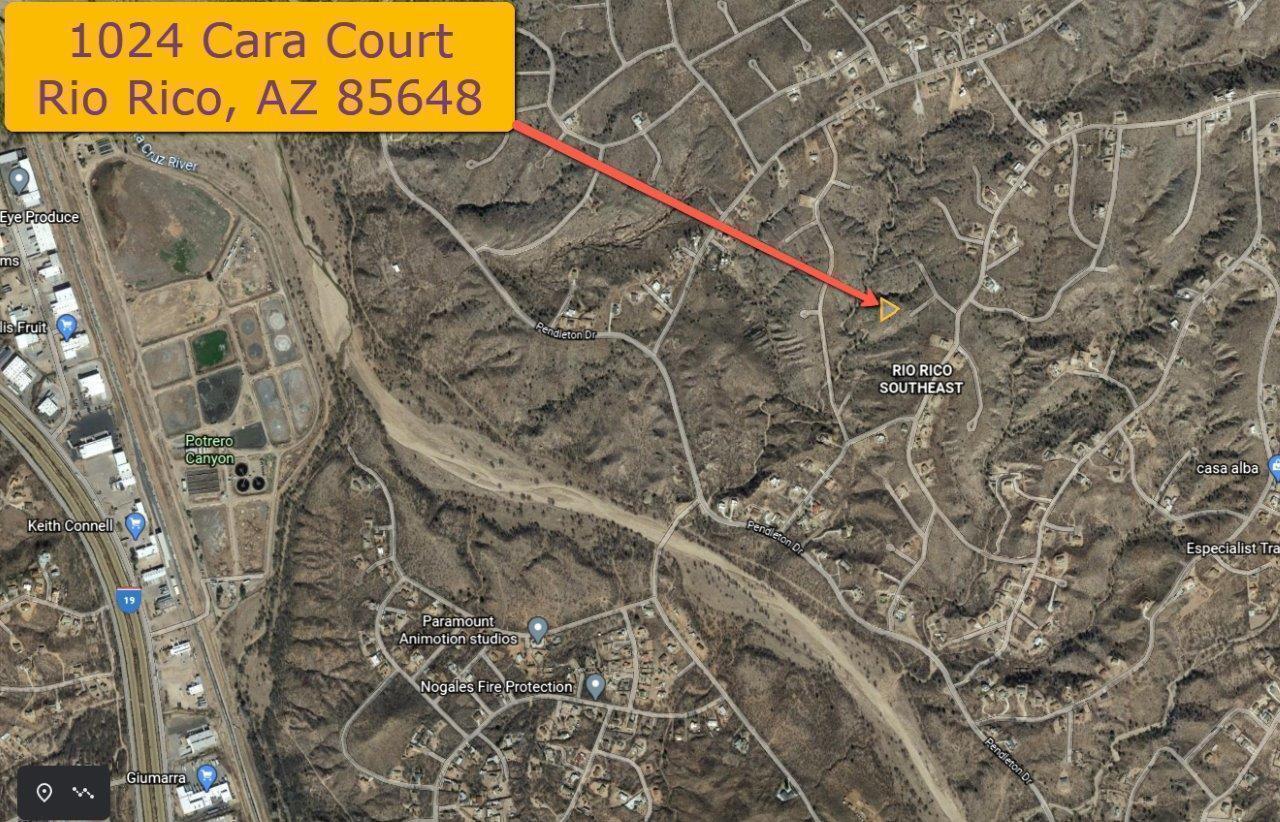 Affordable 0.52 acre parcel East of I-19 in Rio Rico AZ