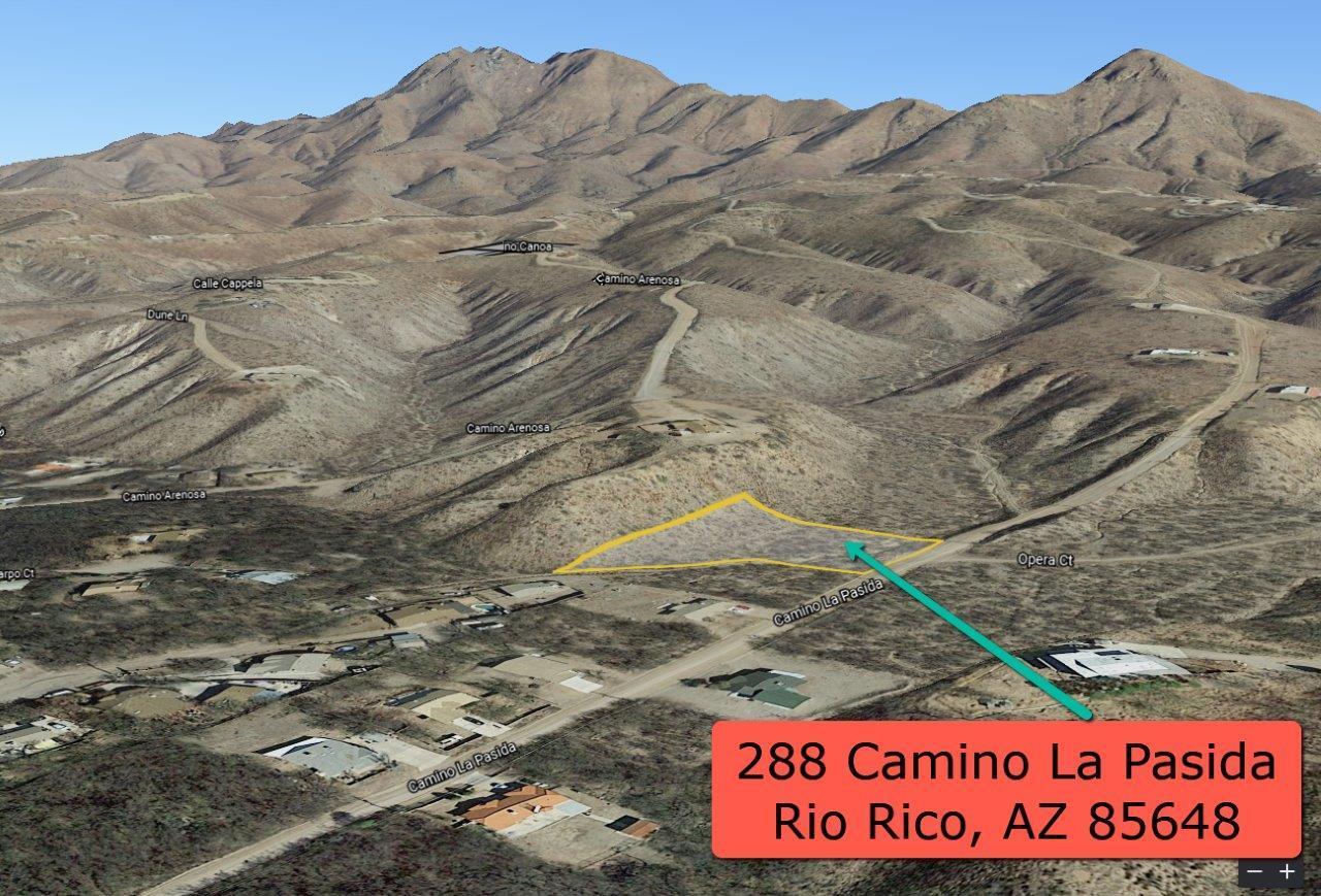 Large 1.05 acre property in Rio Rico, Arizona.