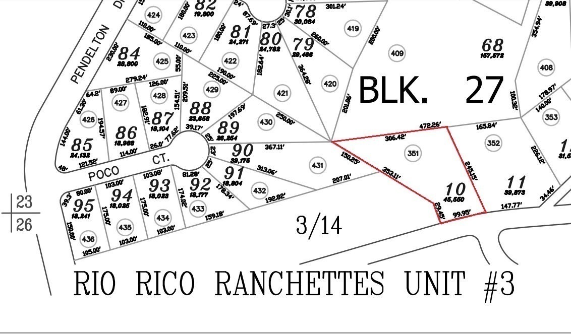 Large 1.05 acre property in Rio Rico, Arizona.