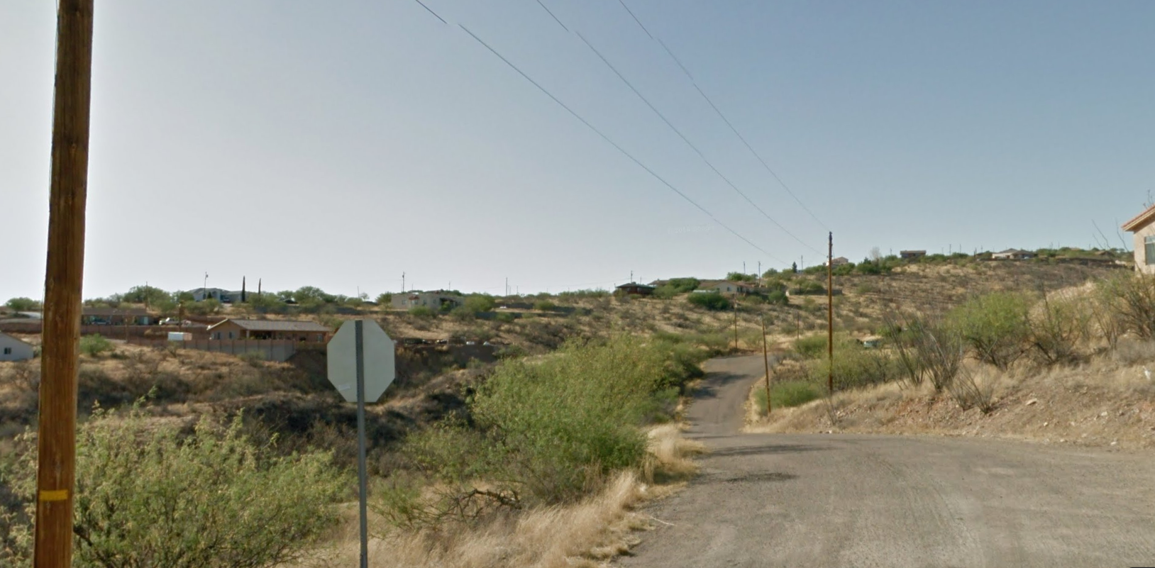 Large 1.6 Acre Rio Rico Lot includes Nice wash and Mountain views