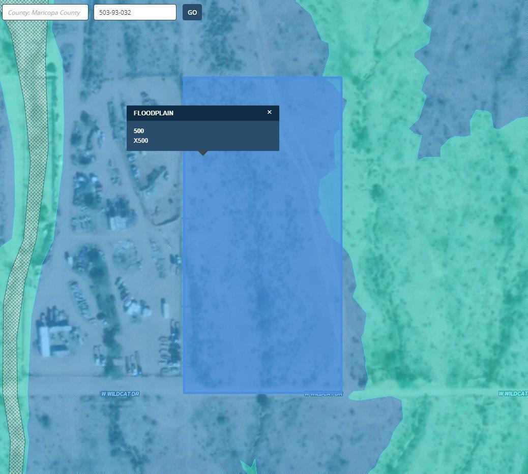 Awesome 5 acre parcel of raw land in Whispering Ranch, Whittman, AZ