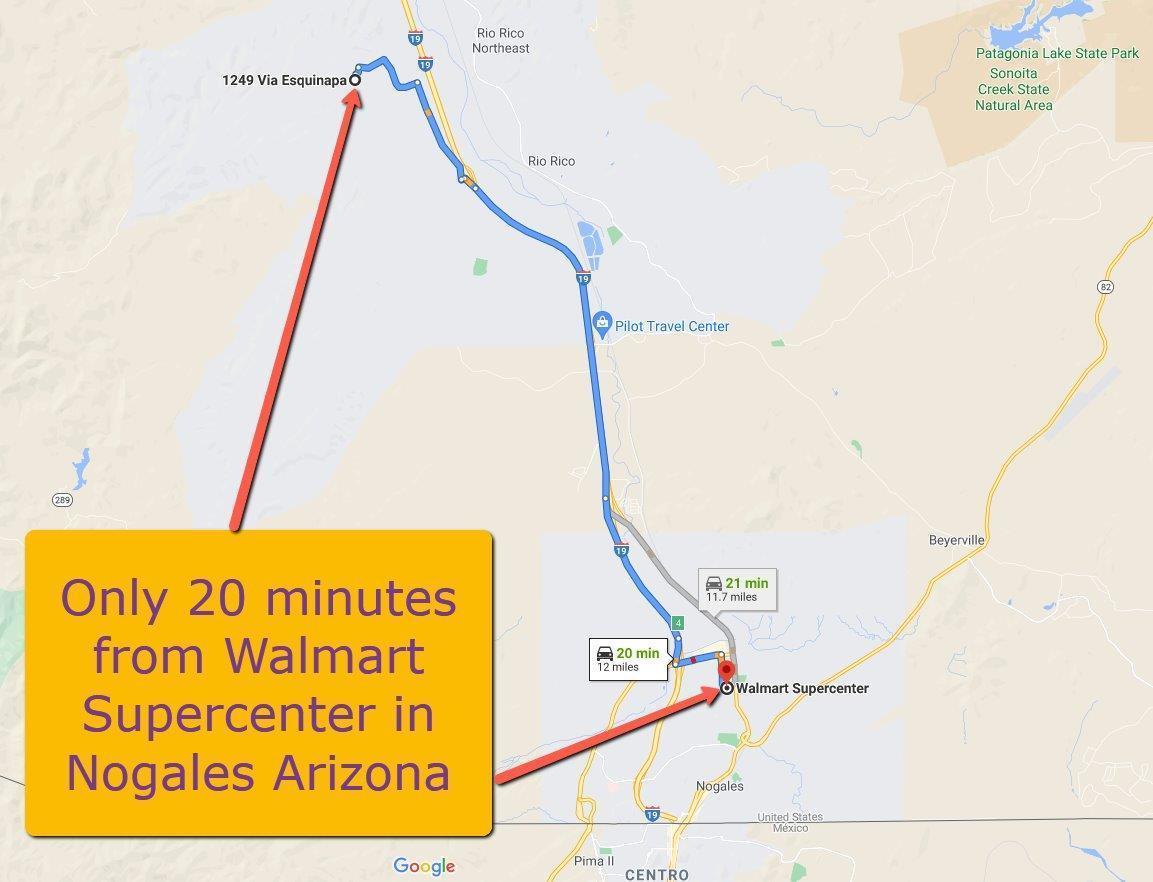Large 1.04 acre property in Rio Rico, Arizona