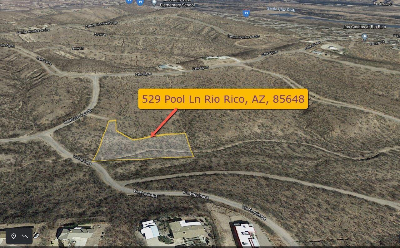 Large 1.41 acre property in Rio Rico, Arizona.