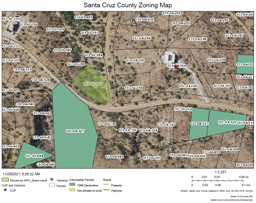 Nice 0.78 acre parcel in Rio Rico, AZ 85648