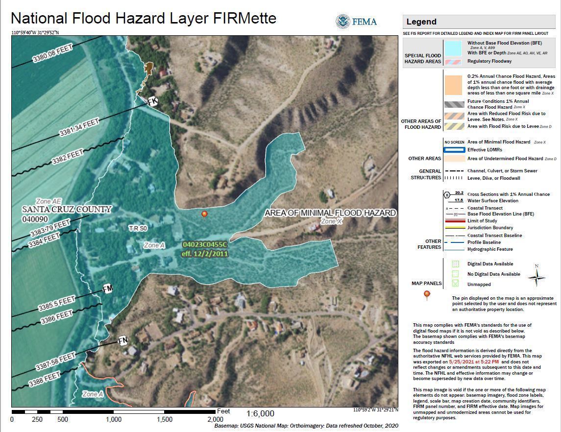 Large 1.05 acre property in Rio Rico, Arizona.