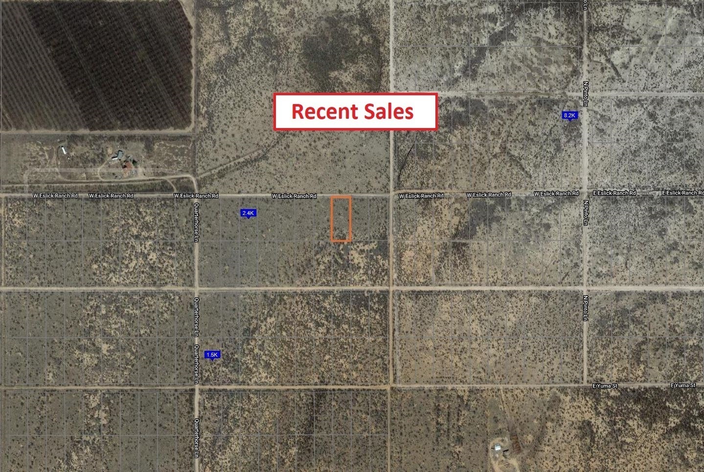 Two parcels equaling 1.72 acres, near Pearce/Sunsites AZ
