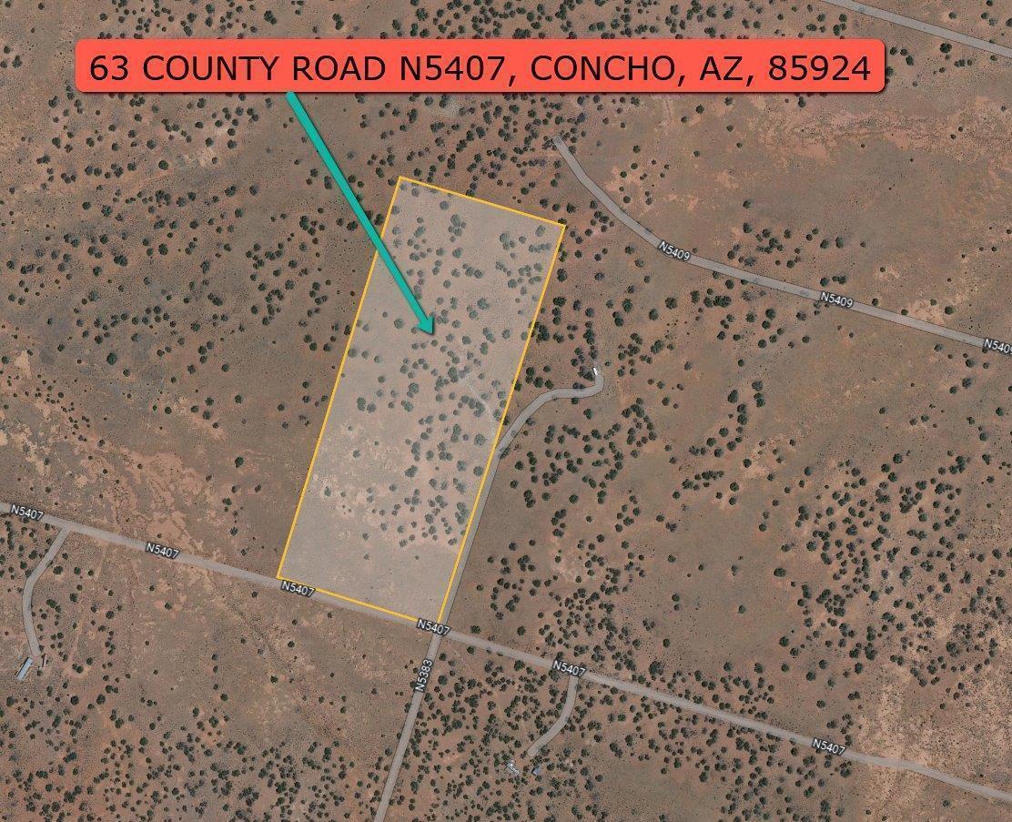 Escape the city life at this great 18.8 acre parcel in Woodridge Ranch, north of Concho, AZ