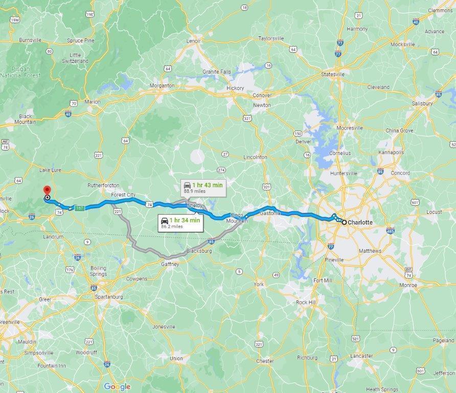 Silver Creek Community Mountain Gem on a 0.8-acre lot in Mill Spring ...